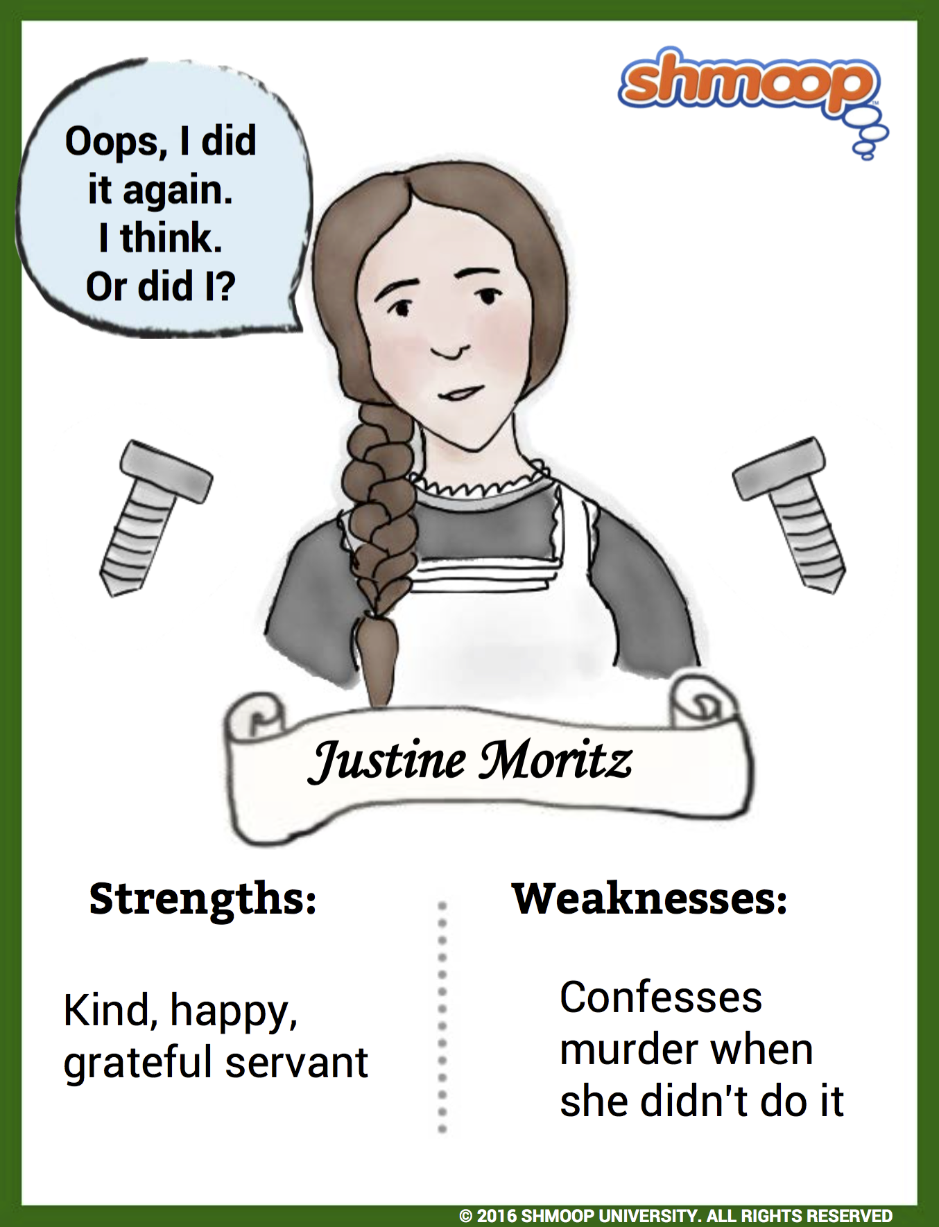 Plot Summary In Frankenstein Chart