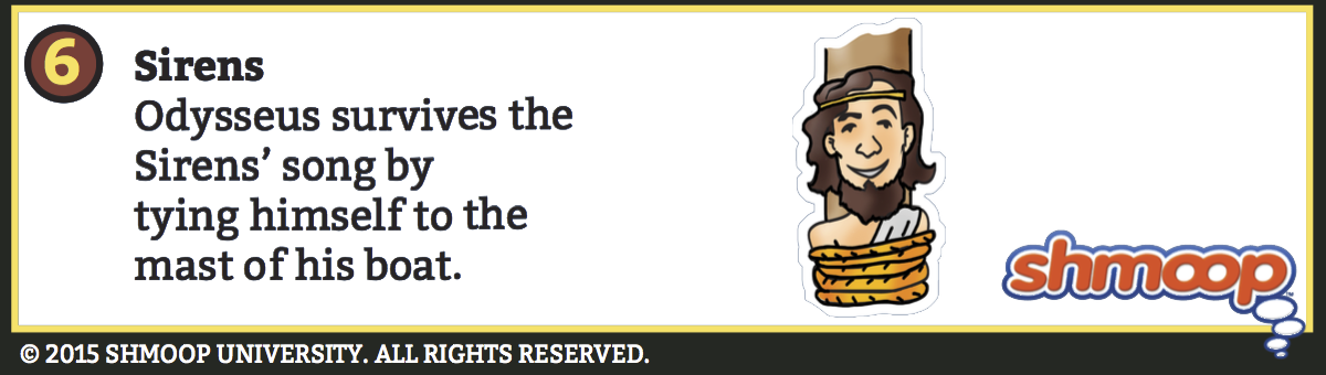 Plot Summary In The Odyssey Chart
